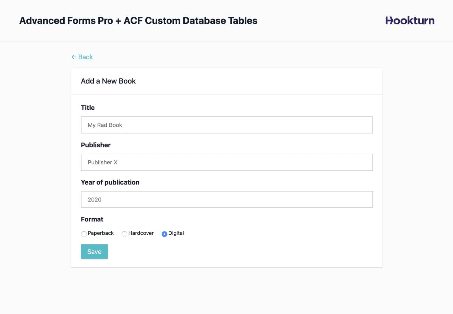 Store Acf Form Submissions In Structured Custom Database Tables