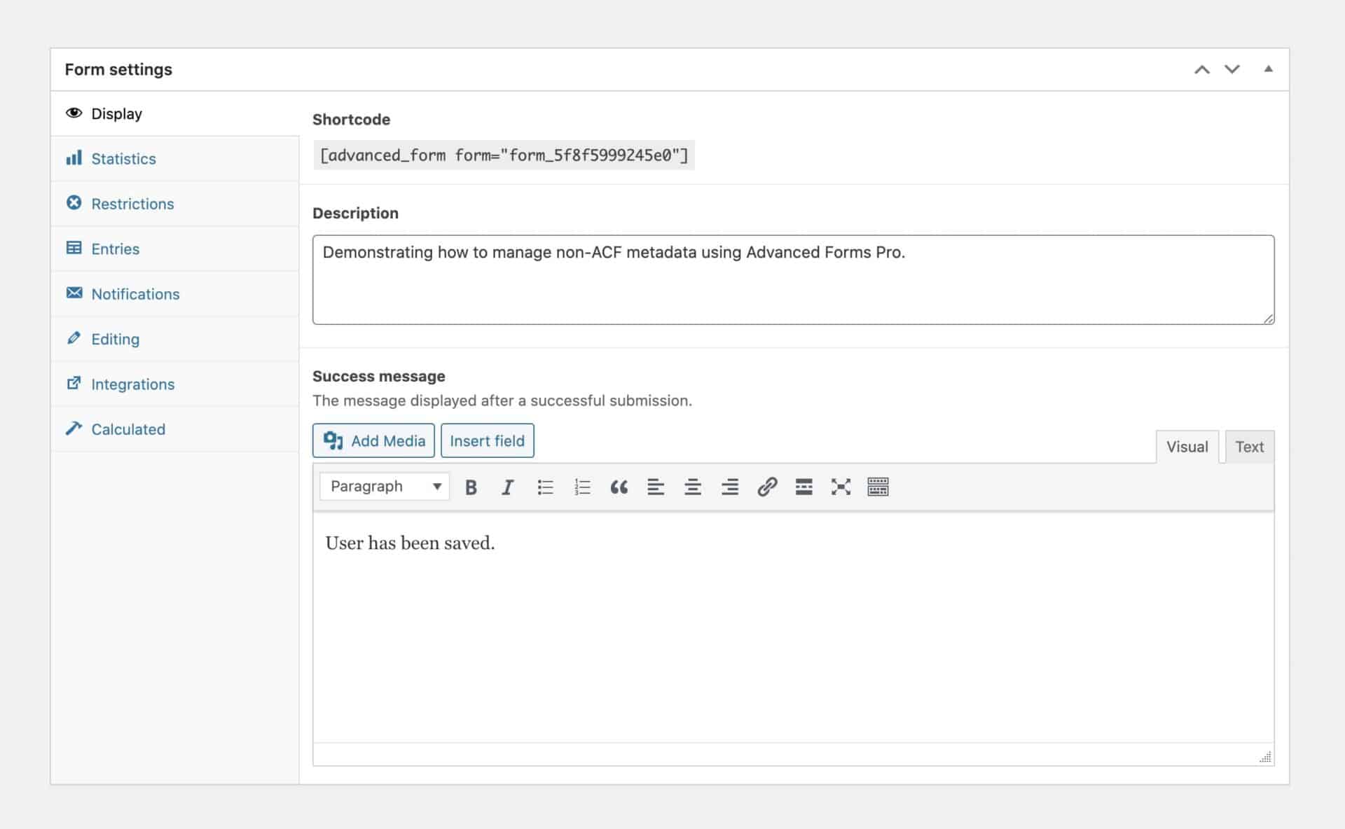 Use ACF Forms to control any metadata – not just ACF Fields | Hookturn